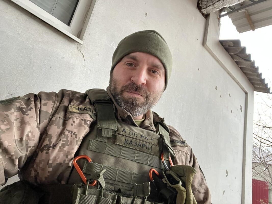 Павло Казарін в інтерв'ю під час ротації з Бахмута